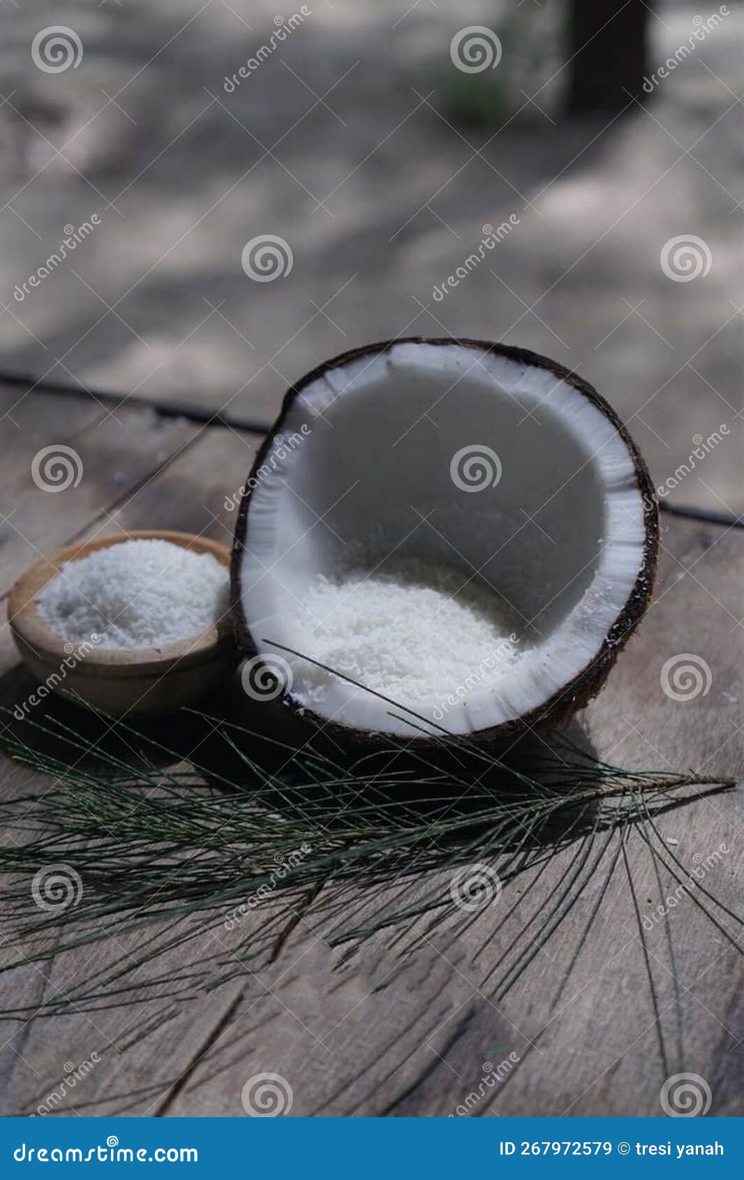 I Make Dry Coconut by Grating it and Roasting it Dry Which Serves To ...