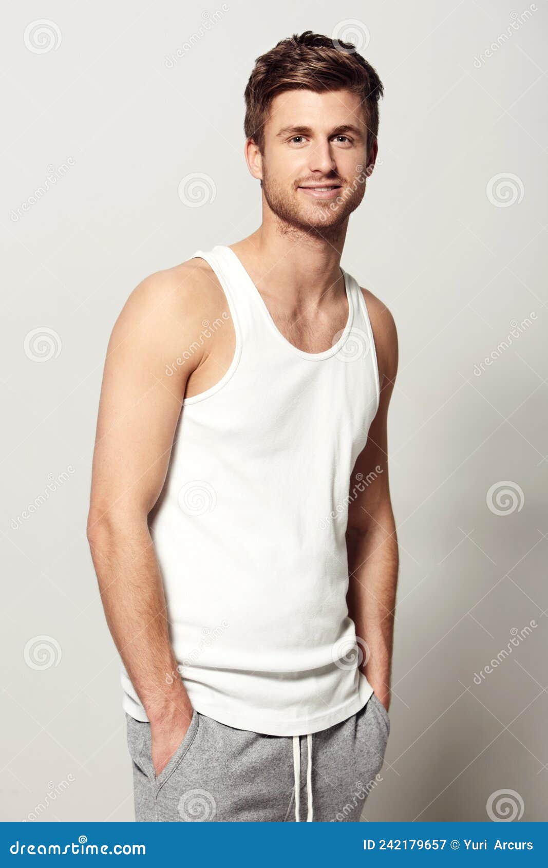 I Make Everything Look Cool. Studio Portrait of a Casually Dressed ...