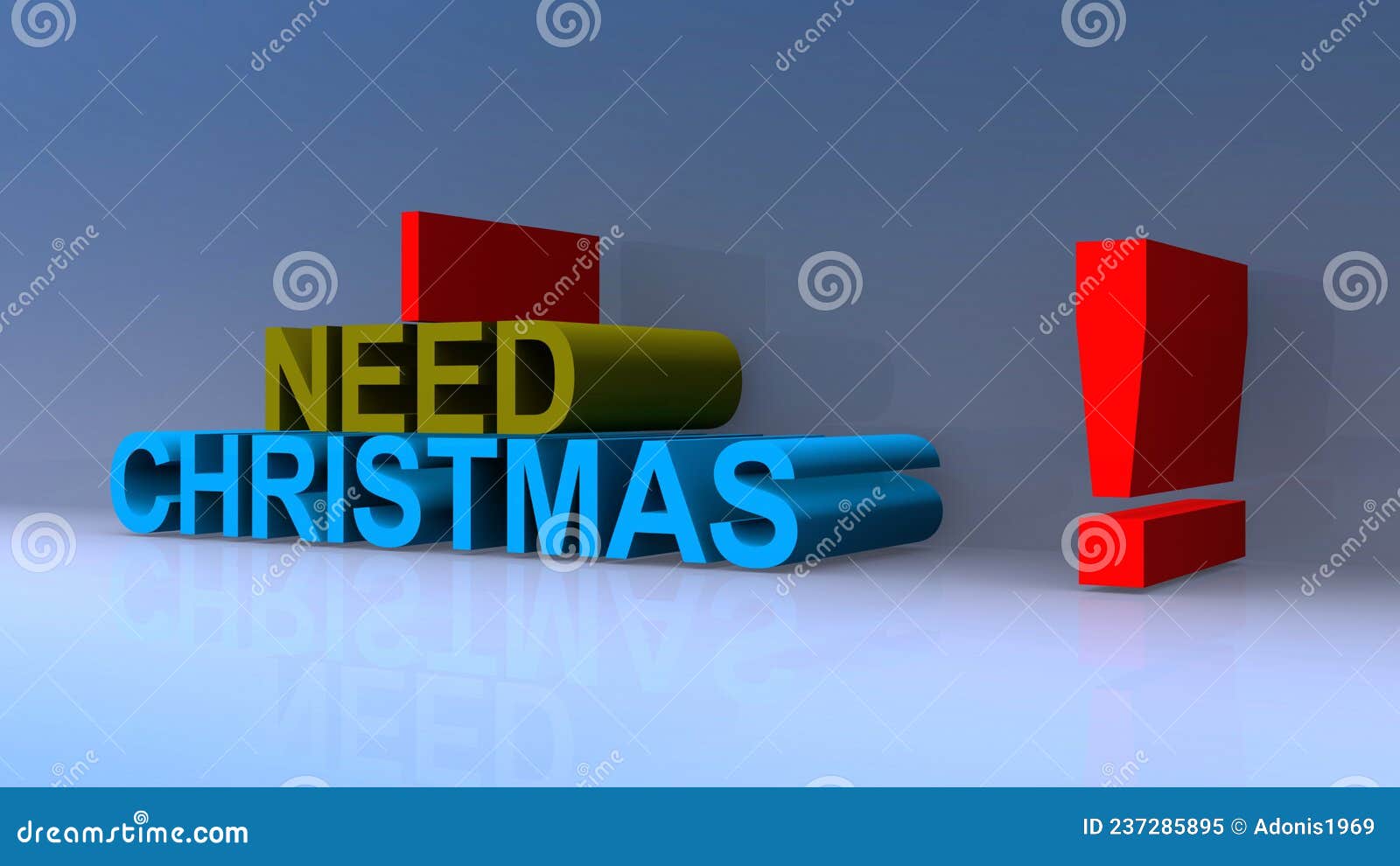 I need christmas on blue stock illustration. Illustration of ...