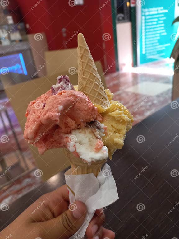 I need an Ice cream stock image. Image of freezy, cream - 253333513