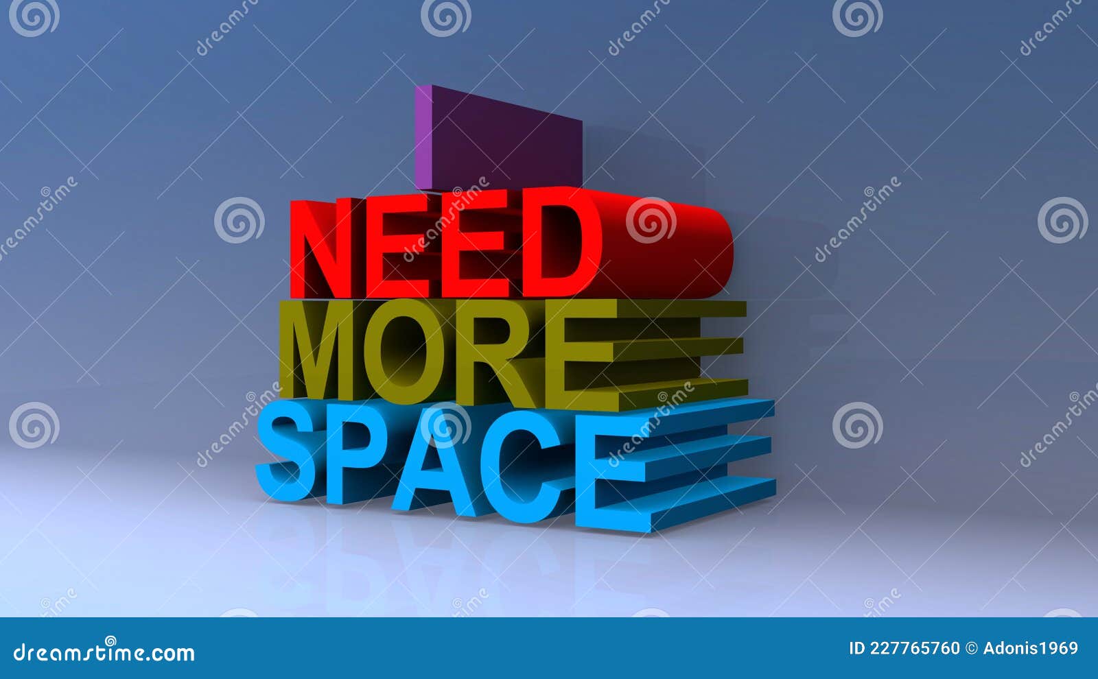 I need more space on blue stock illustration. Illustration of galaxy ...