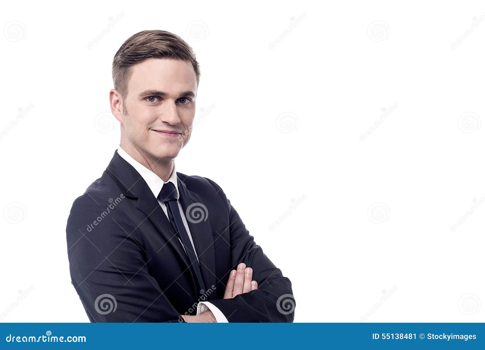 I am a new boss here. stock image. Image of folded, corporate - 55138481