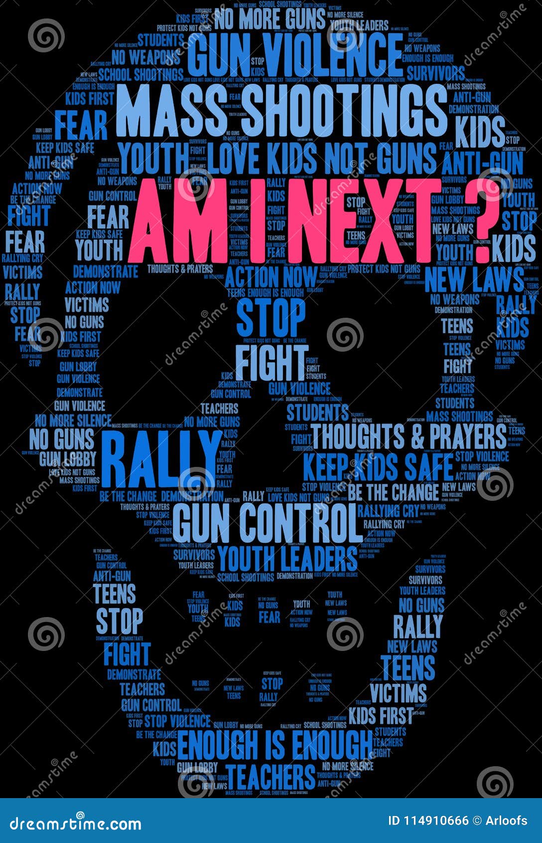 Am I Next Word Cloud stock vector. Illustration of prayers - 114910666