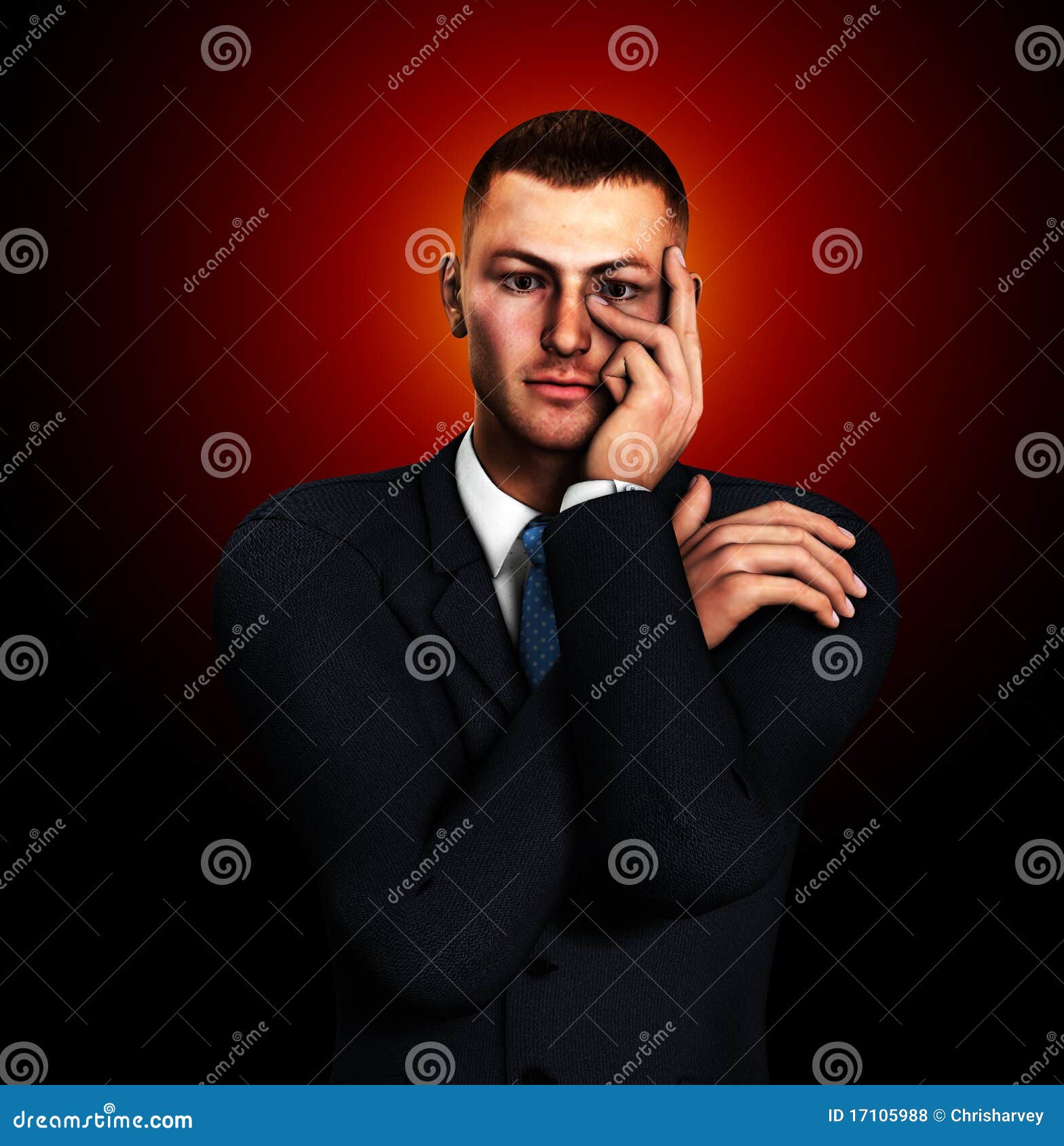I am Not To Sure about that Stock Photo - Image of unsure, confused ...