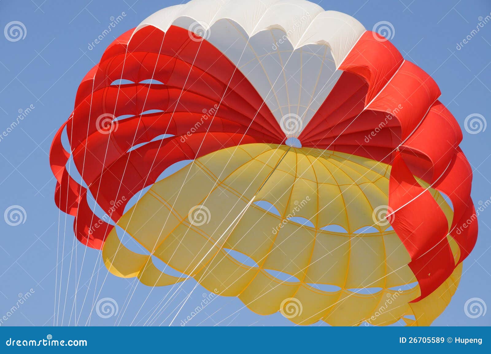 I paracadute variopinti immagine stock. Immagine di libero - 26705589