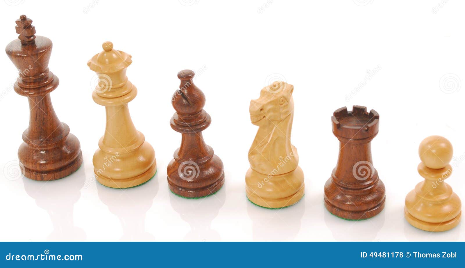 I pezzi degli scacchi fotografia stock. Immagine di gruppo - 49481178