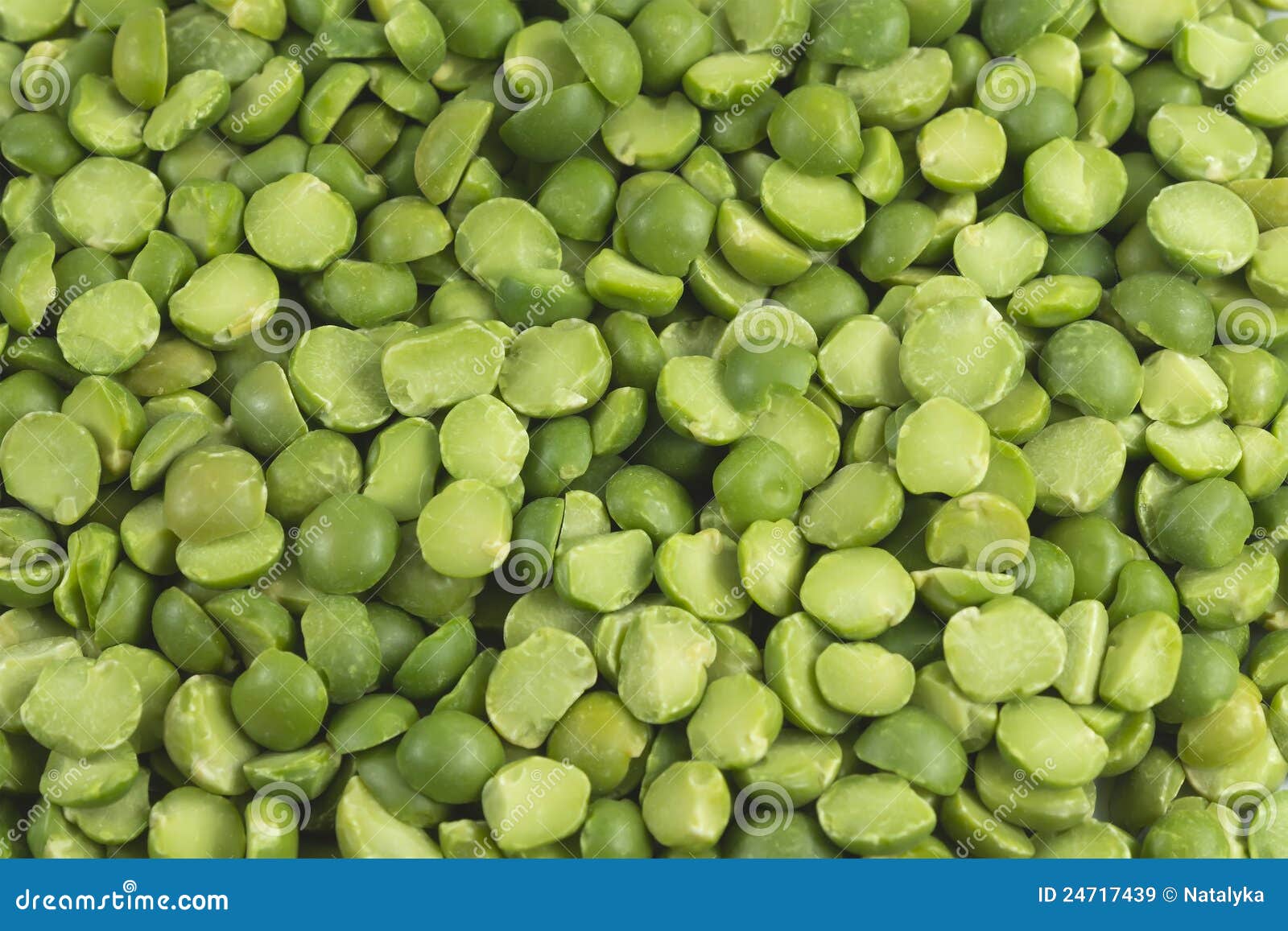 I Piselli Secchi Hanno Schiacciato Immagine Stock - Immagine di verdura ...