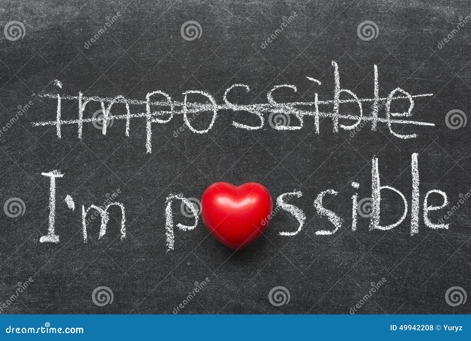 I am possible stock photo. Image of symbol, interpretation - 49942208