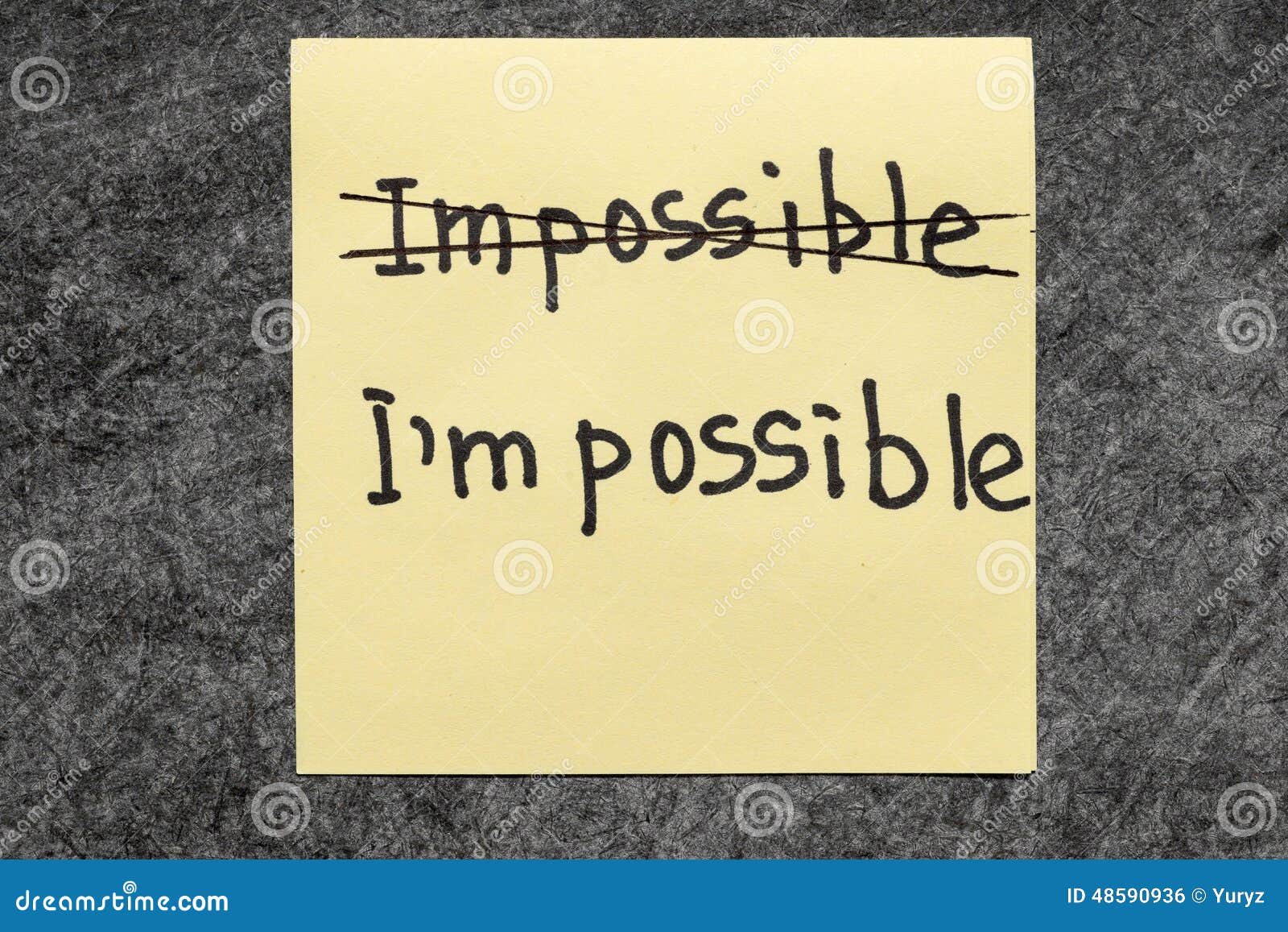 I am possible stock photo. Image of transform, action - 48590936
