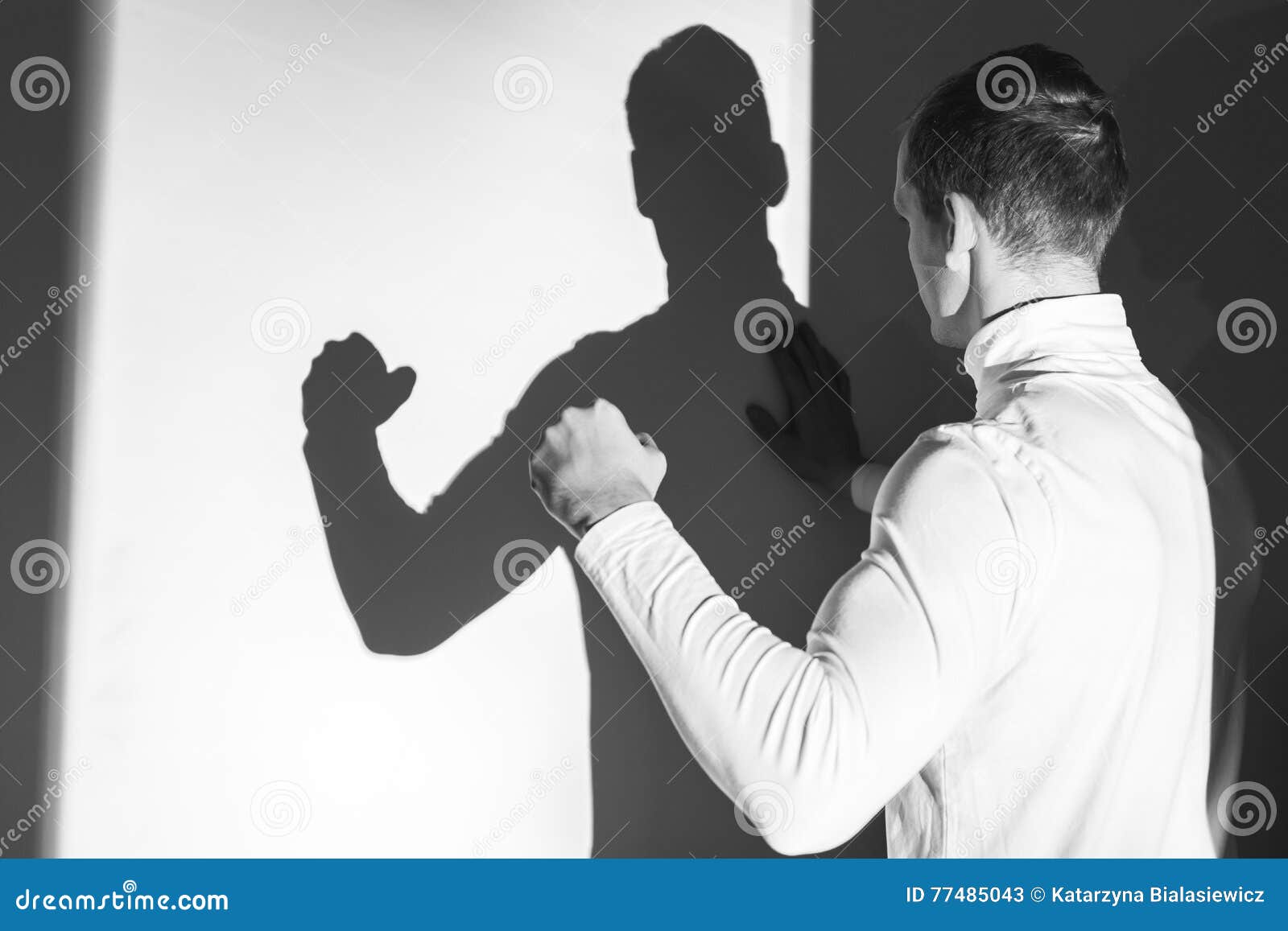 I am so powerful! stock image. Image of mood, hospital - 77485043