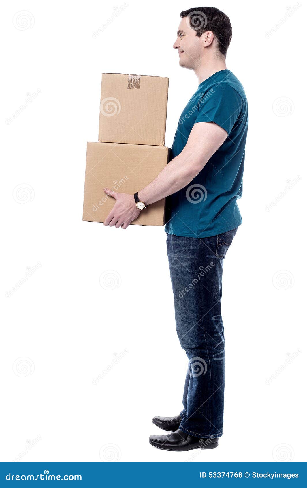 I am in Queue for Booking a Parcels. Stock Photo - Image of full ...