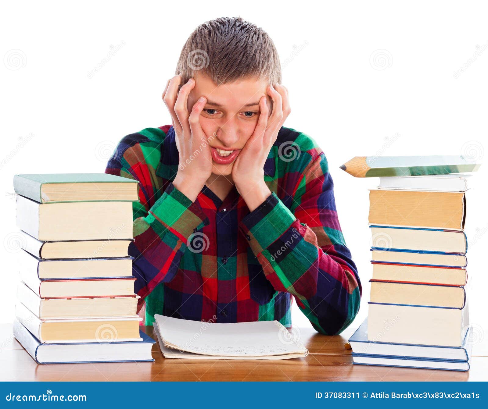 I Ran out of Time! stock image. Image of stress, lesson - 37083311