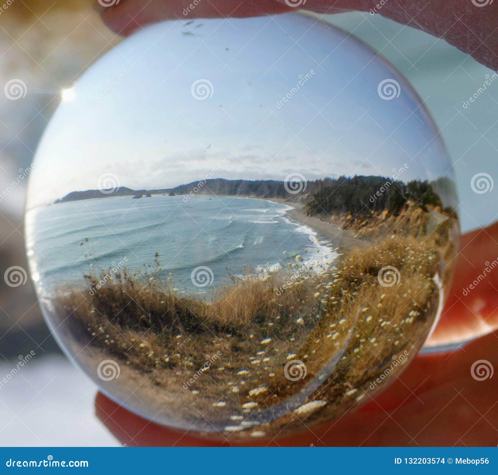 I see the Ocean stock photo. Image of ocean, ball, crystal - 132203574