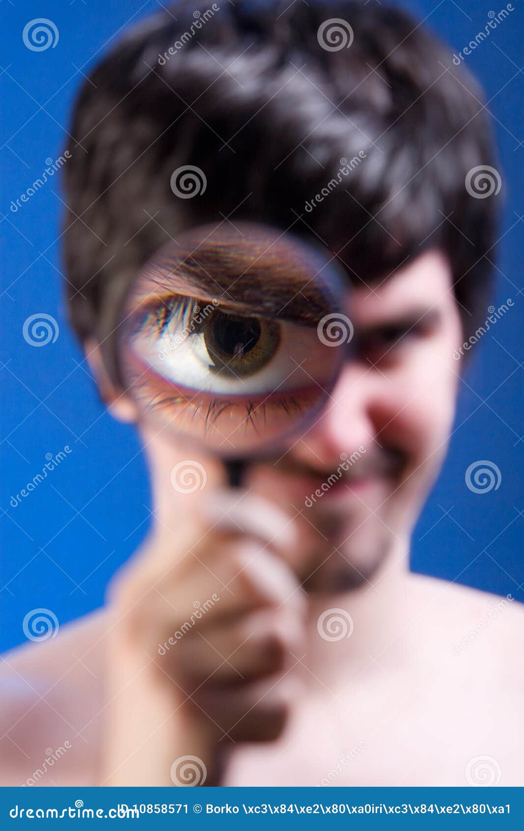 I see you stock image. Image of caucasian, camera, hand - 10858571