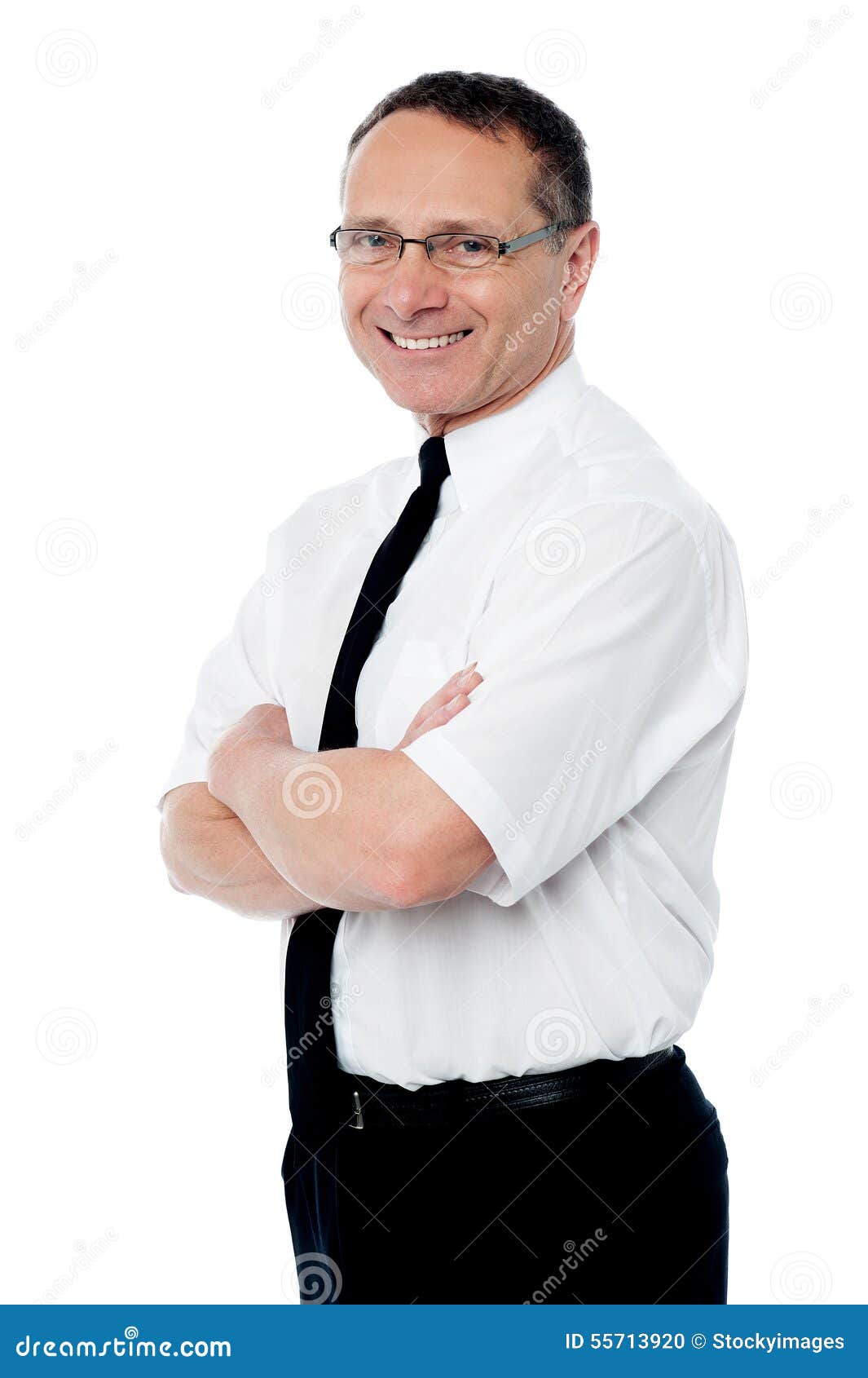 I am the Senior Manager Here. Stock Photo - Image of eyeglasses ...