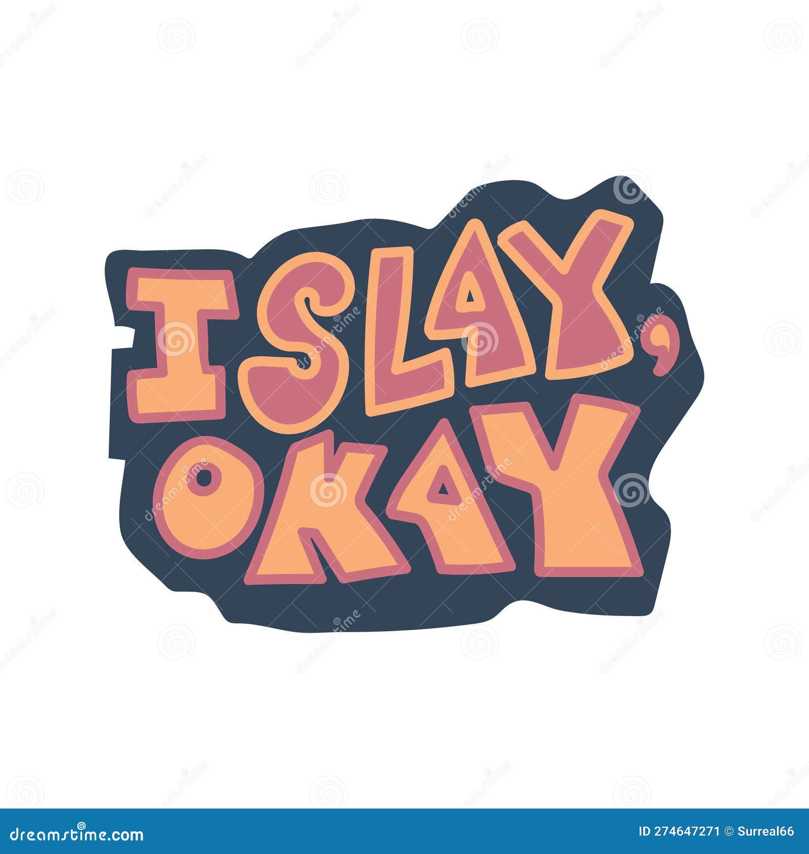 Slay The Day, Vector. Scandinavian Minimalist Art Design. Wording ...