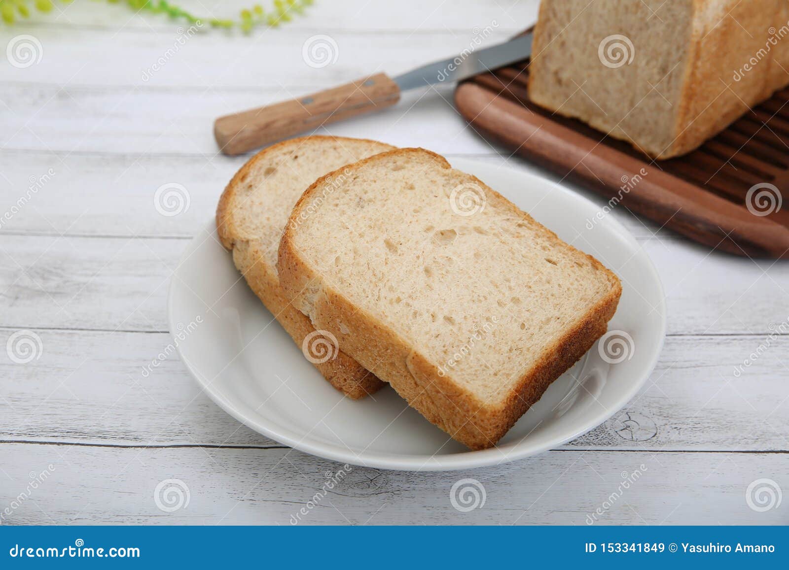 The Bread Which I Baked with a Big Rectangular Box-shaped Model Stock ...
