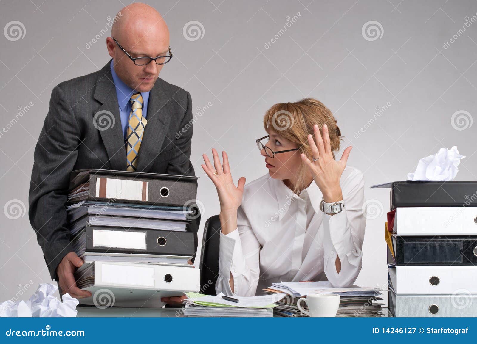 I am on strike stock image. Image of clerical, glasses - 14246127