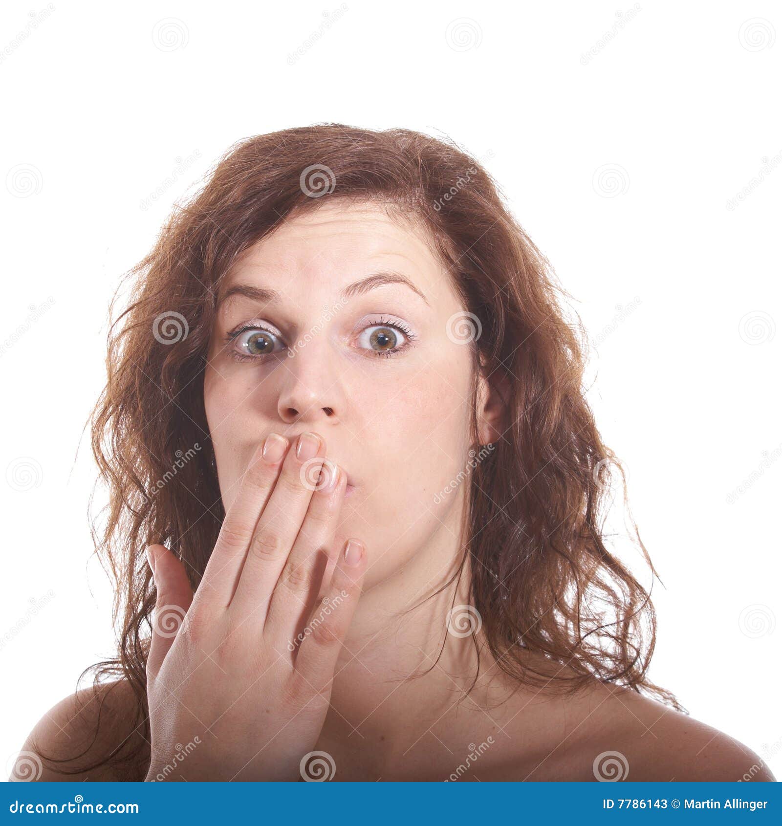 I am stunned stock image. Image of girl, look, mouth, female - 7786143