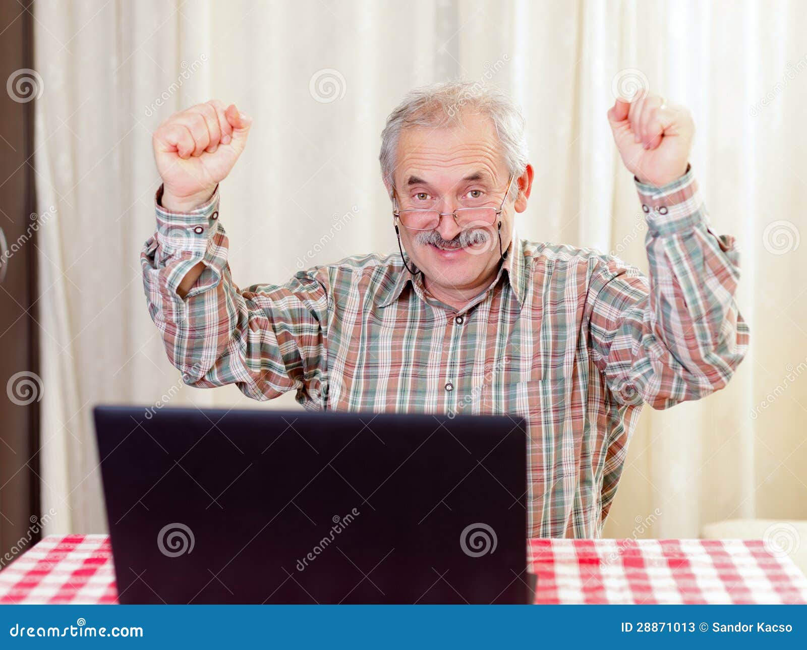 I succeded stock image. Image of house, clothing, laughing - 28871013