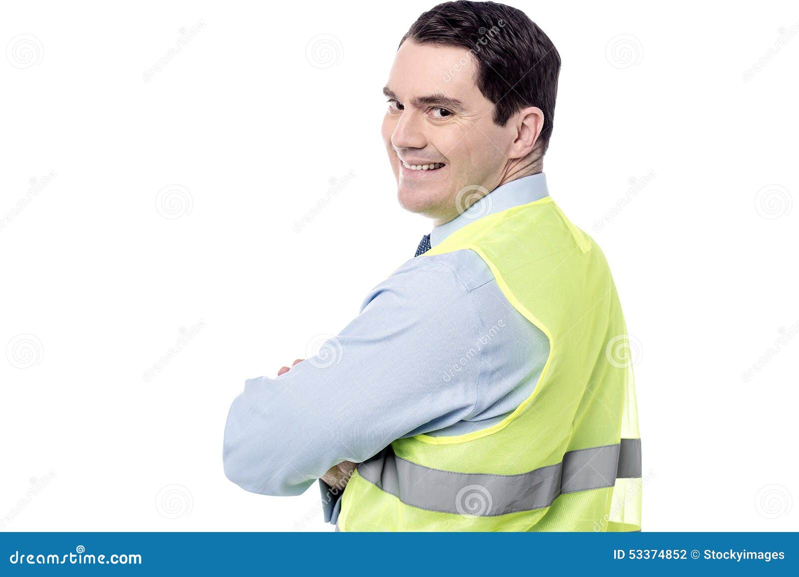I am supervising here. stock photo. Image of architect - 53374852