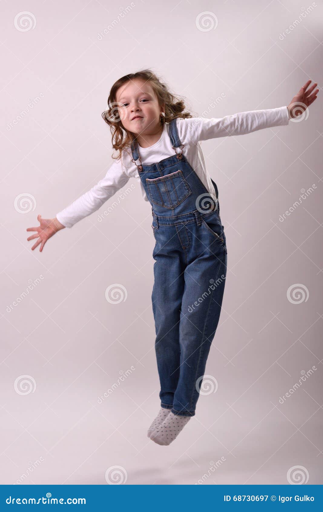 I take off! stock image. Image of playful, jump, lifestyles - 68730697