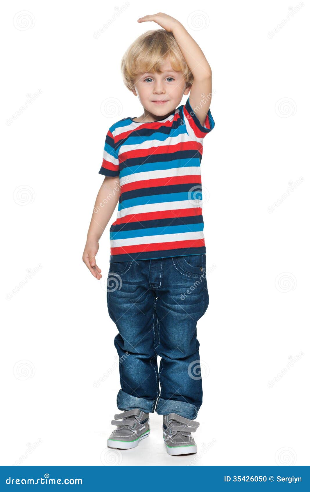 I am so tall! stock photo. Image of fashion, isolated - 35426050