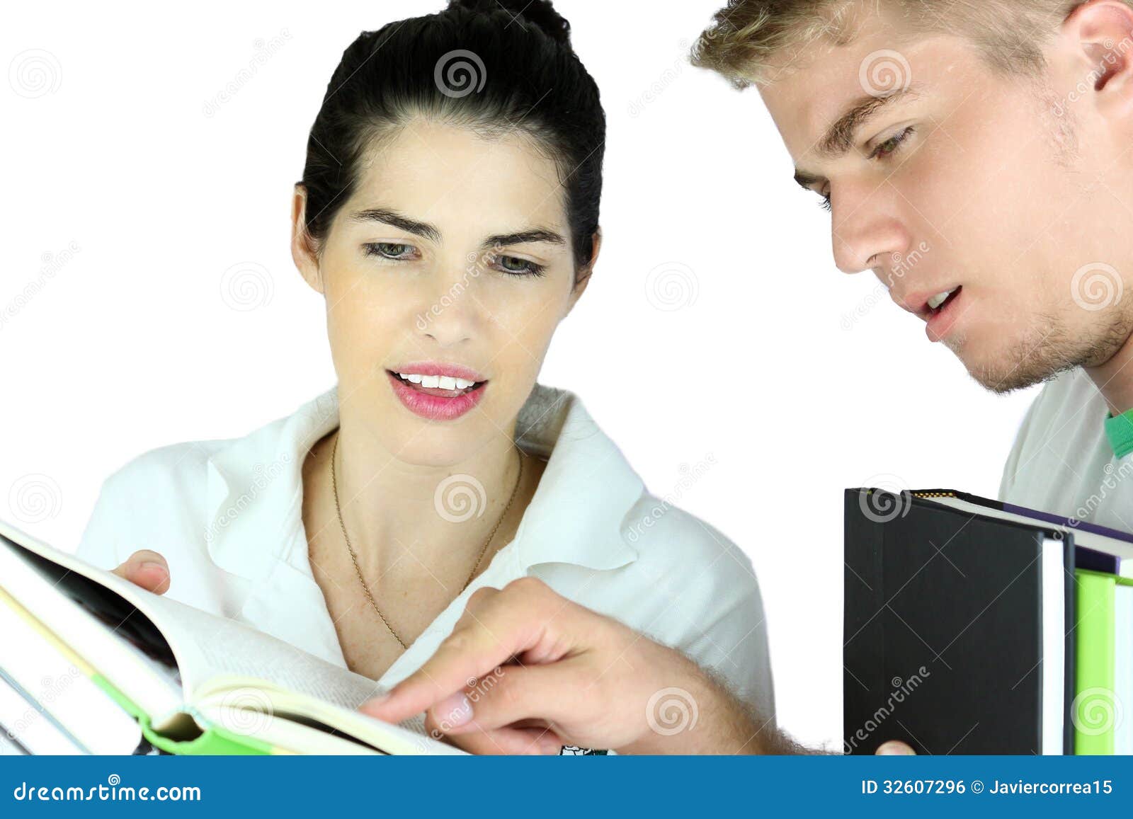 I think this is the answer stock photo. Image of female - 32607296