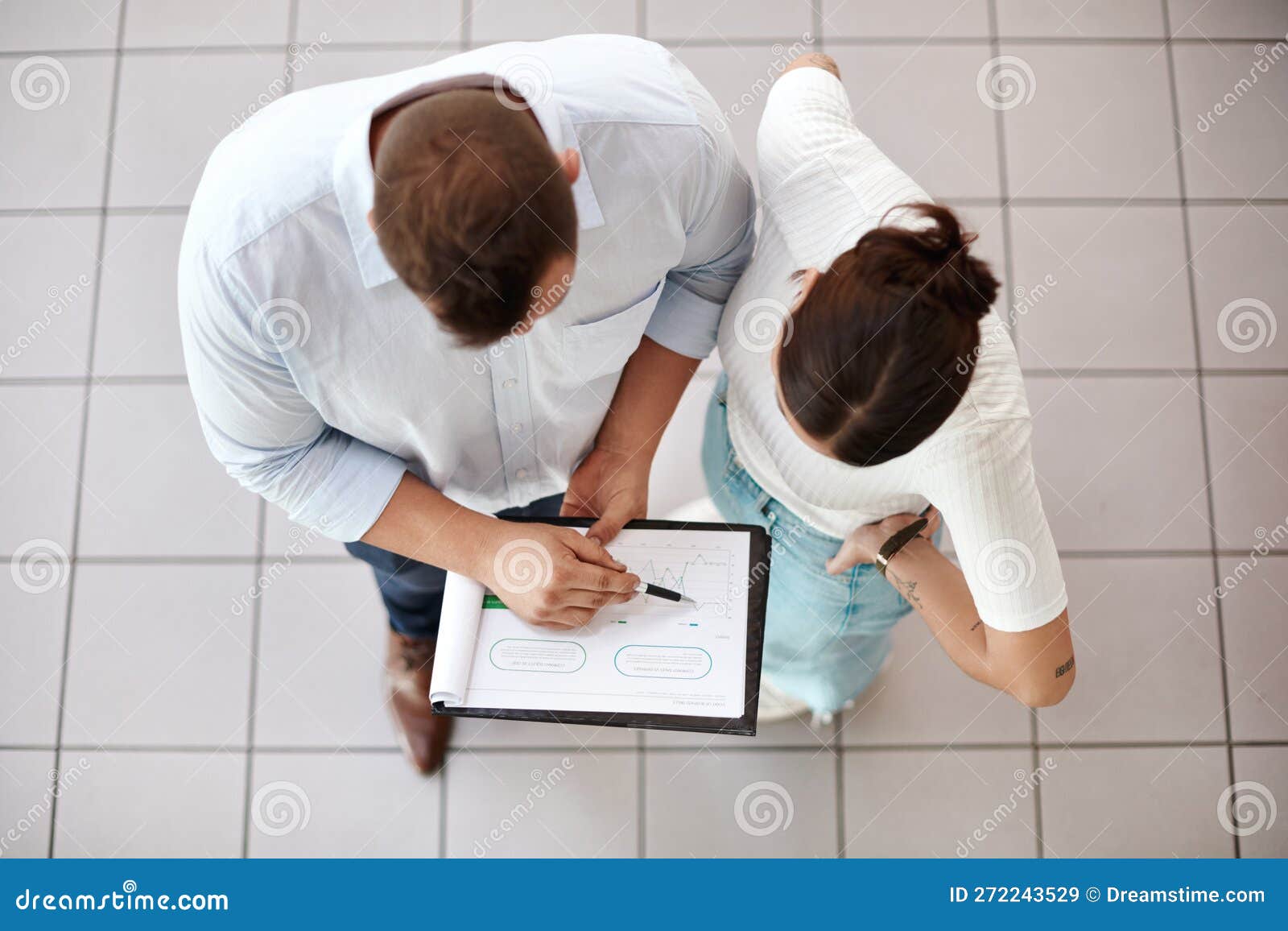 I Think we Need To Read through this. a Customer Reading Over Paperwork ...