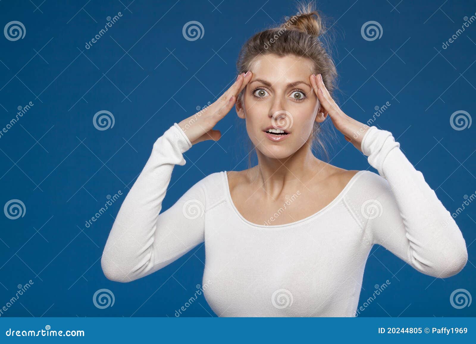I ve forgotten! stock image. Image of face, anxious, emotional - 20244805