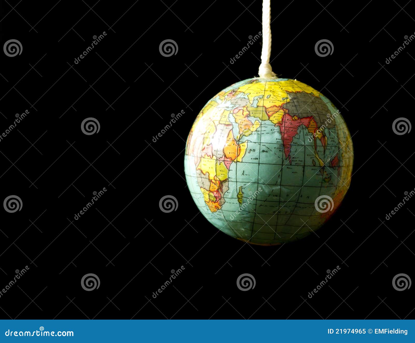 I Ve Got the World on a String Stock Image - Image of success, terra ...
