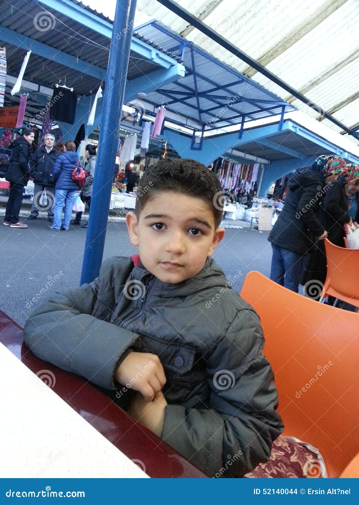 Child Boy Want A Picture Of Him In The City Of Puyo Ecuador Editorial ...