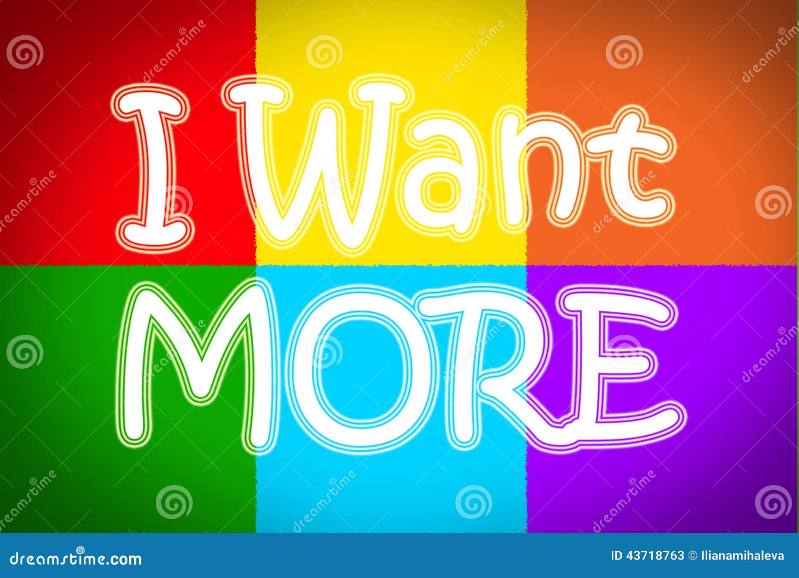 I Want More Concept stock image. Image of desire, supply - 43718763