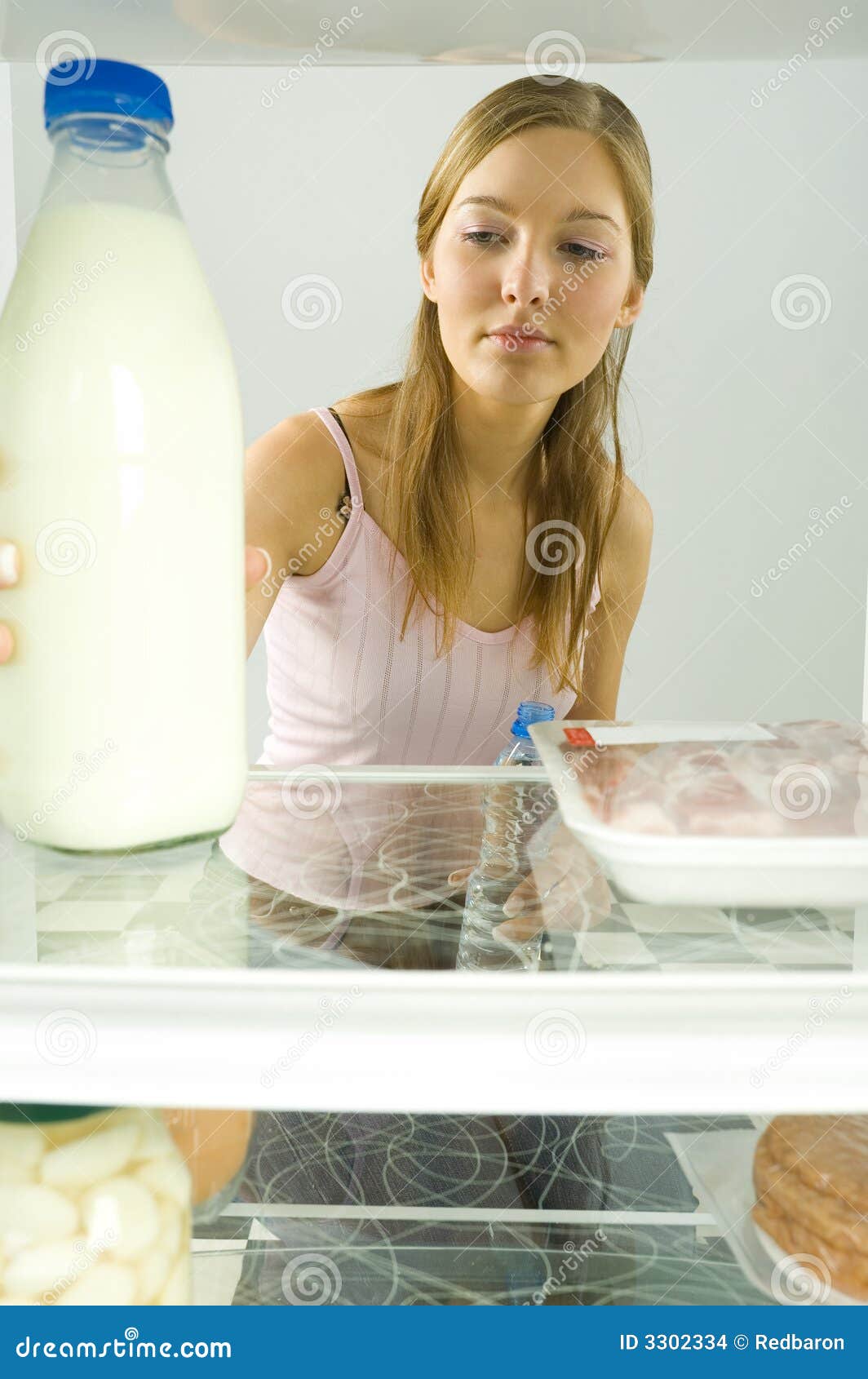 I want some milk stock photo. Image of indoor, foodstuffs - 3302334