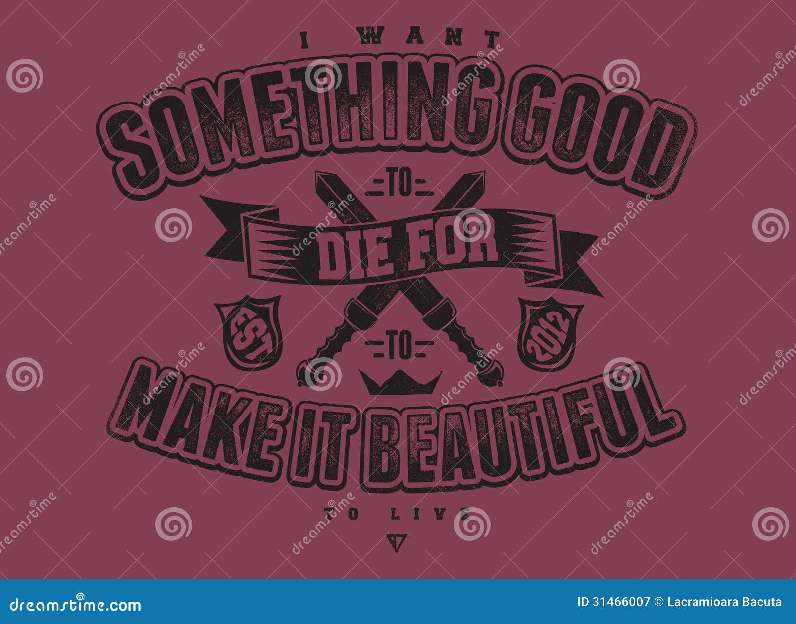 I want something good stock vector. Illustration of greeting - 31466007