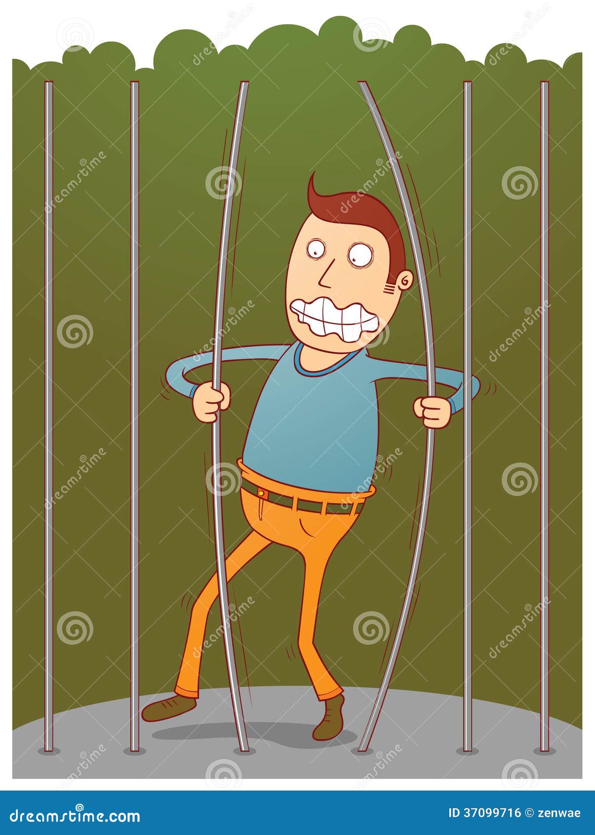 I want to break free stock vector. Illustration of cell - 37099716