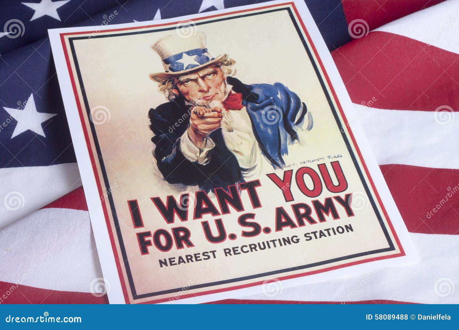 Uncle Sam I Want You For The U.S. Army Recruitment Poster By Jam ...