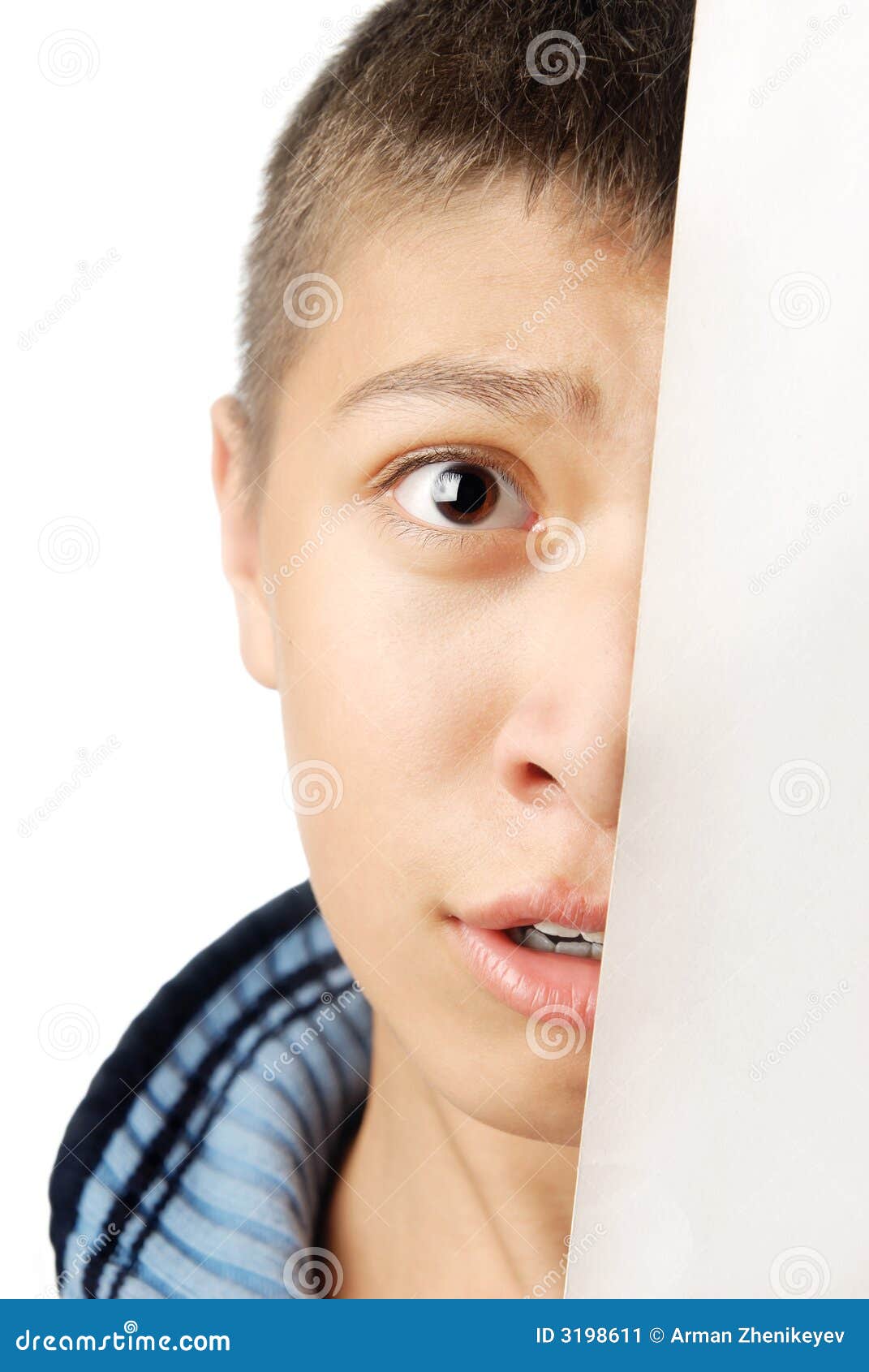I will hide from you stock image. Image of fear, emotion - 3198611