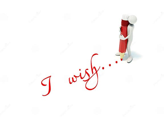 I wish stock illustration. Illustration of feeling, supplies - 12690466