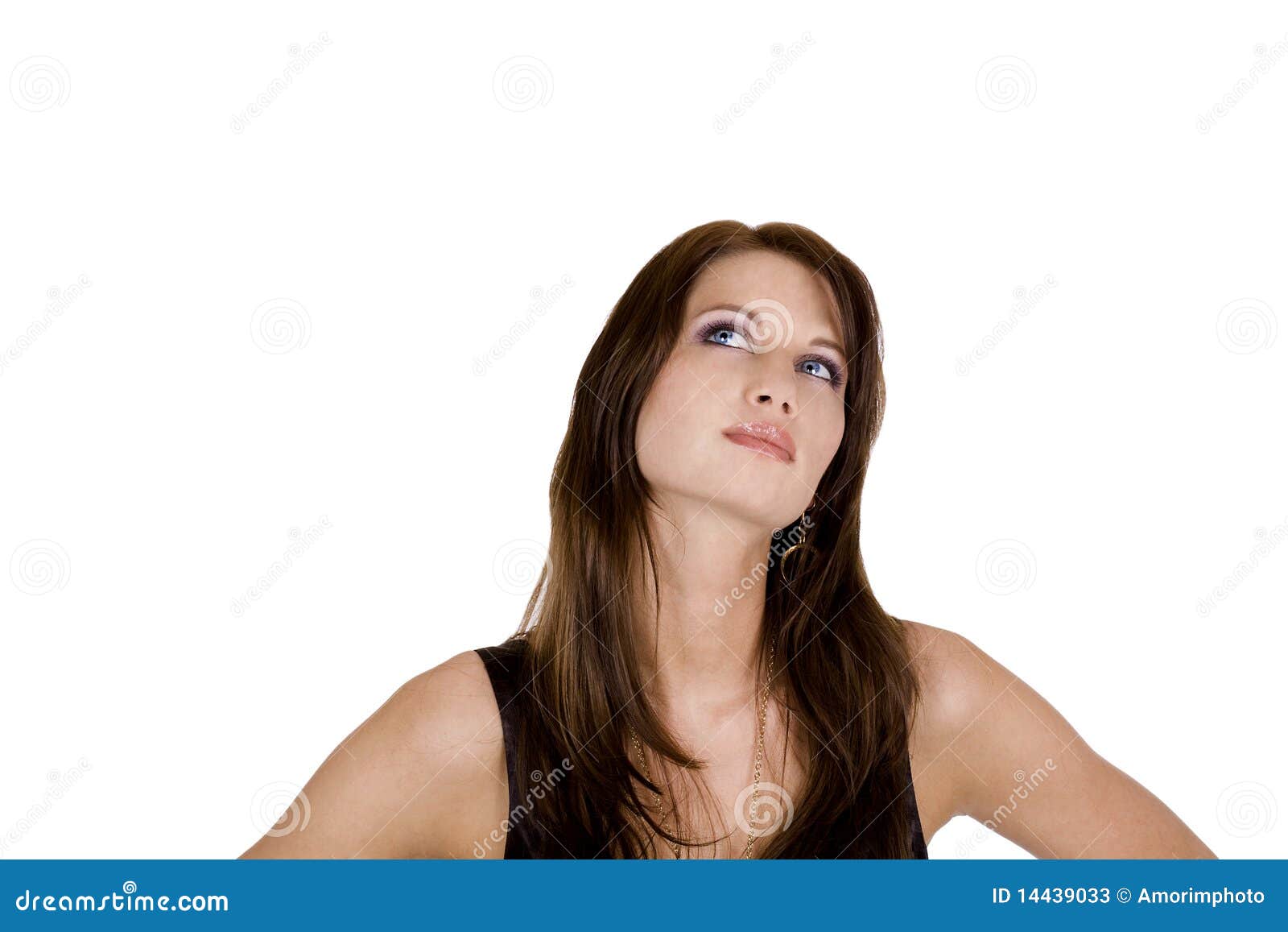 I wonder why stock image. Image of black, brown, hair - 14439033