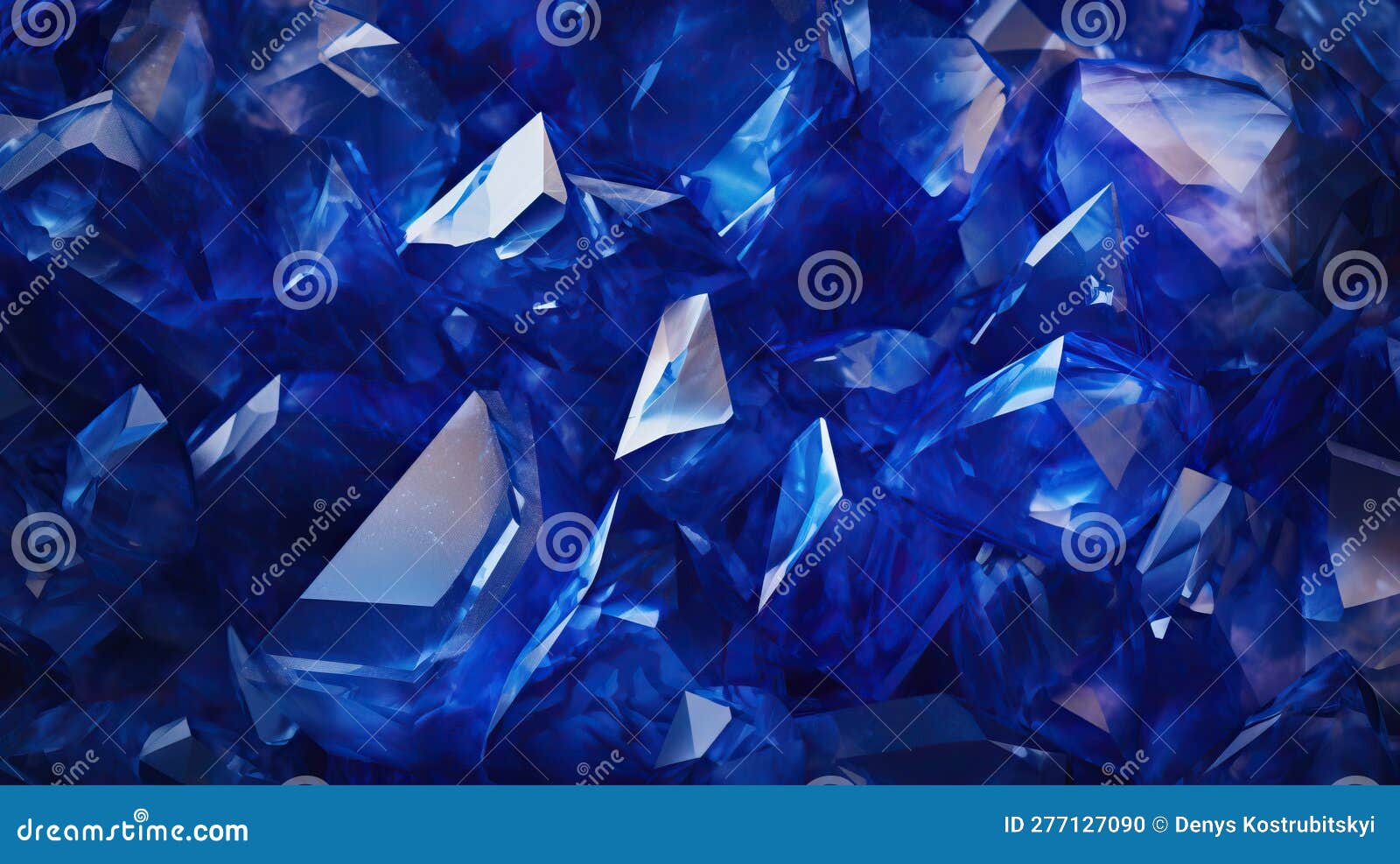 Modern Blue Geode Texture. Generative AI Stock Illustration ...