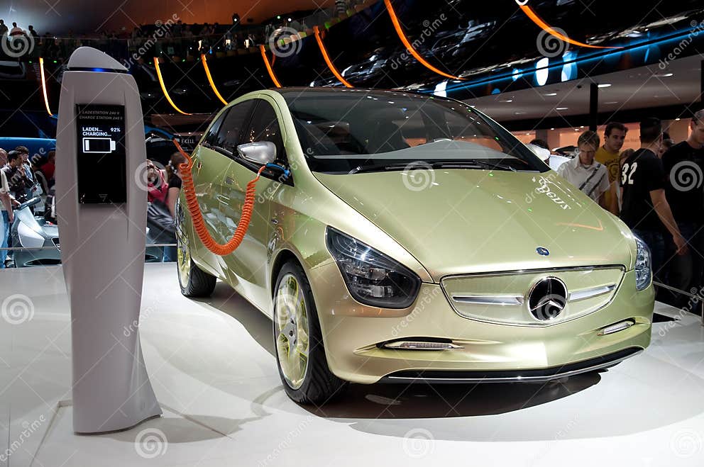 IAA Frankfurt editorial stock image. Image of hybrid - 12176394