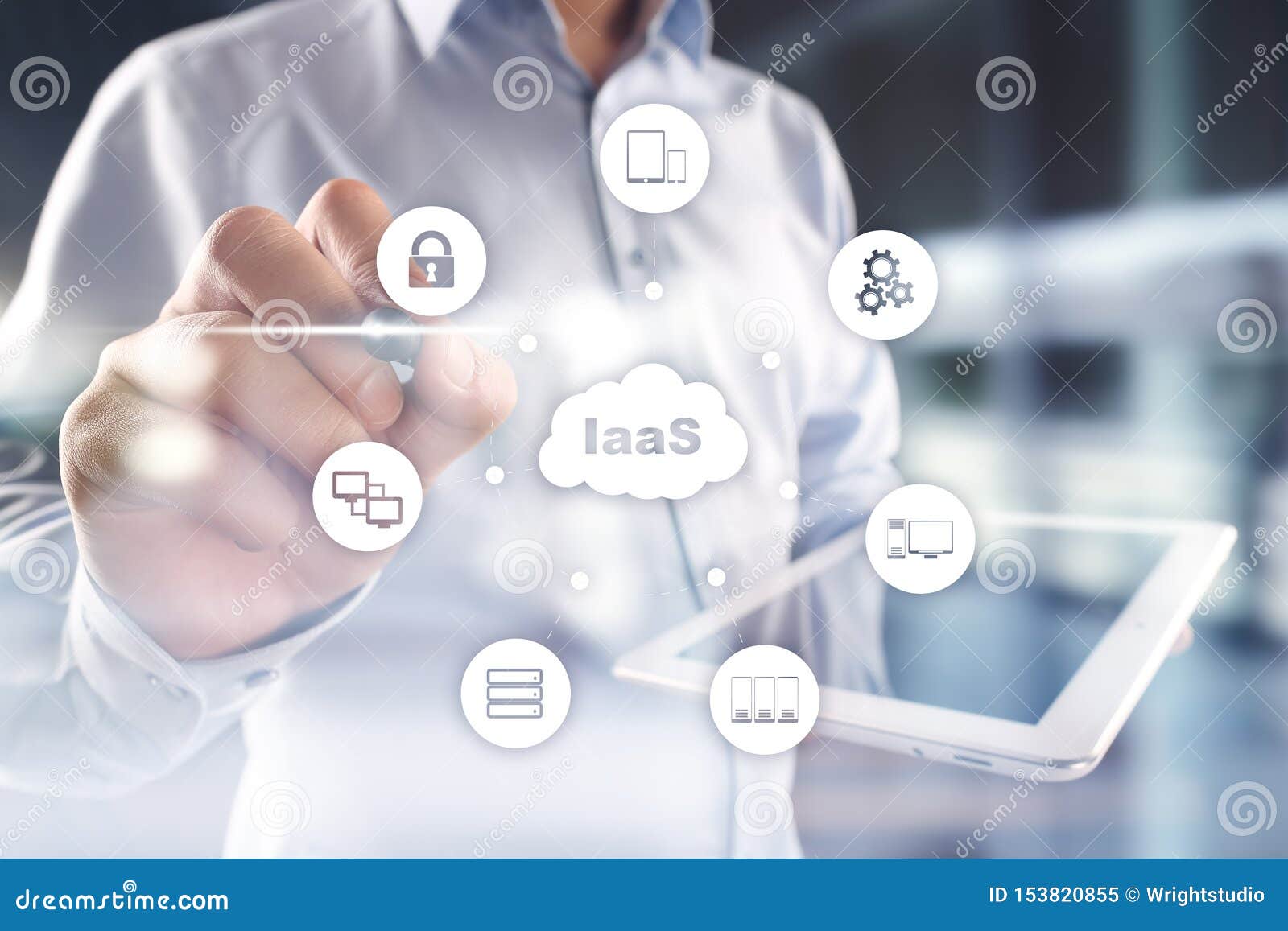 IaaS - Infrastructure As A Service, Networking And Application Platform ...