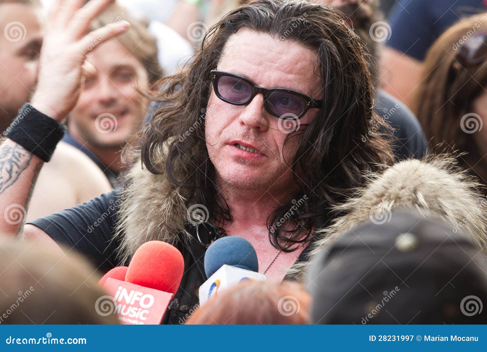 Ian Astbury editorial photography. Image of portrait - 28231997