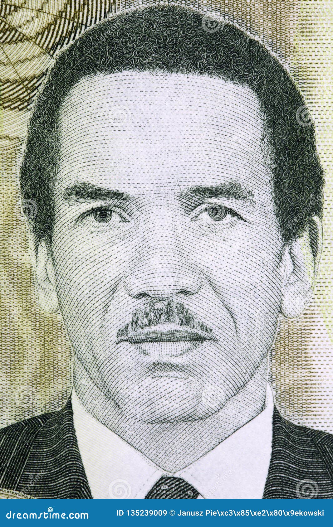 Ian Khama a portrait editorial stock image. Image of banknote - 135239009