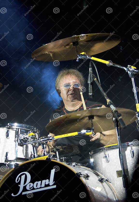 Ian Paice editorial stock photo. Image of star, drums - 14593798