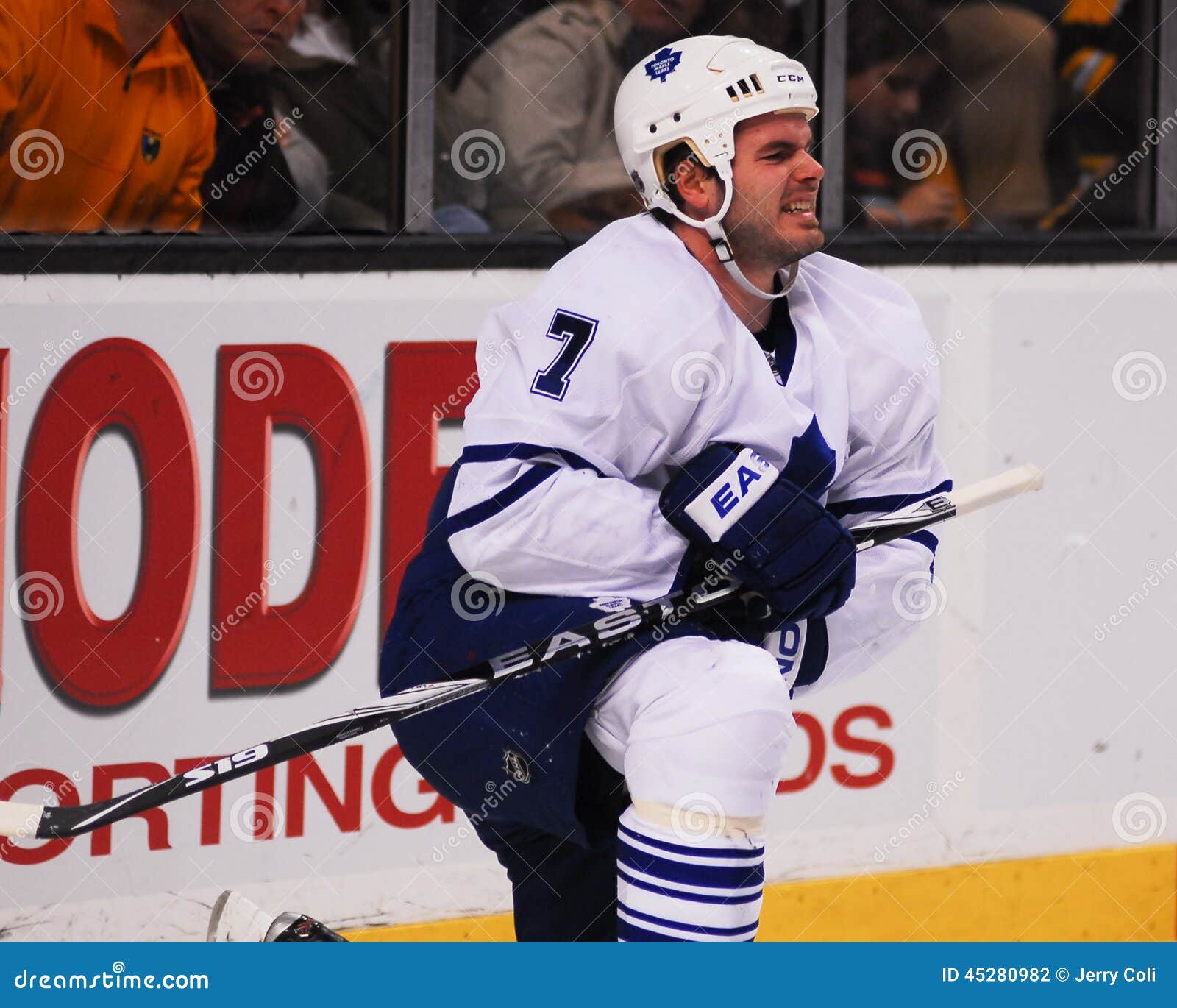 Ian White Toronto Maple Leafs Defenseman. Editorial Photography - Image ...