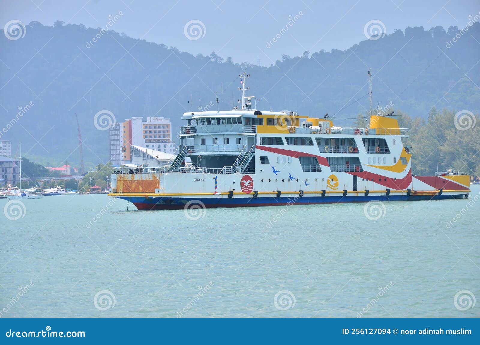 Iangkawi, Malaysia - May 2022: an Image Selective Focus of RORO ...