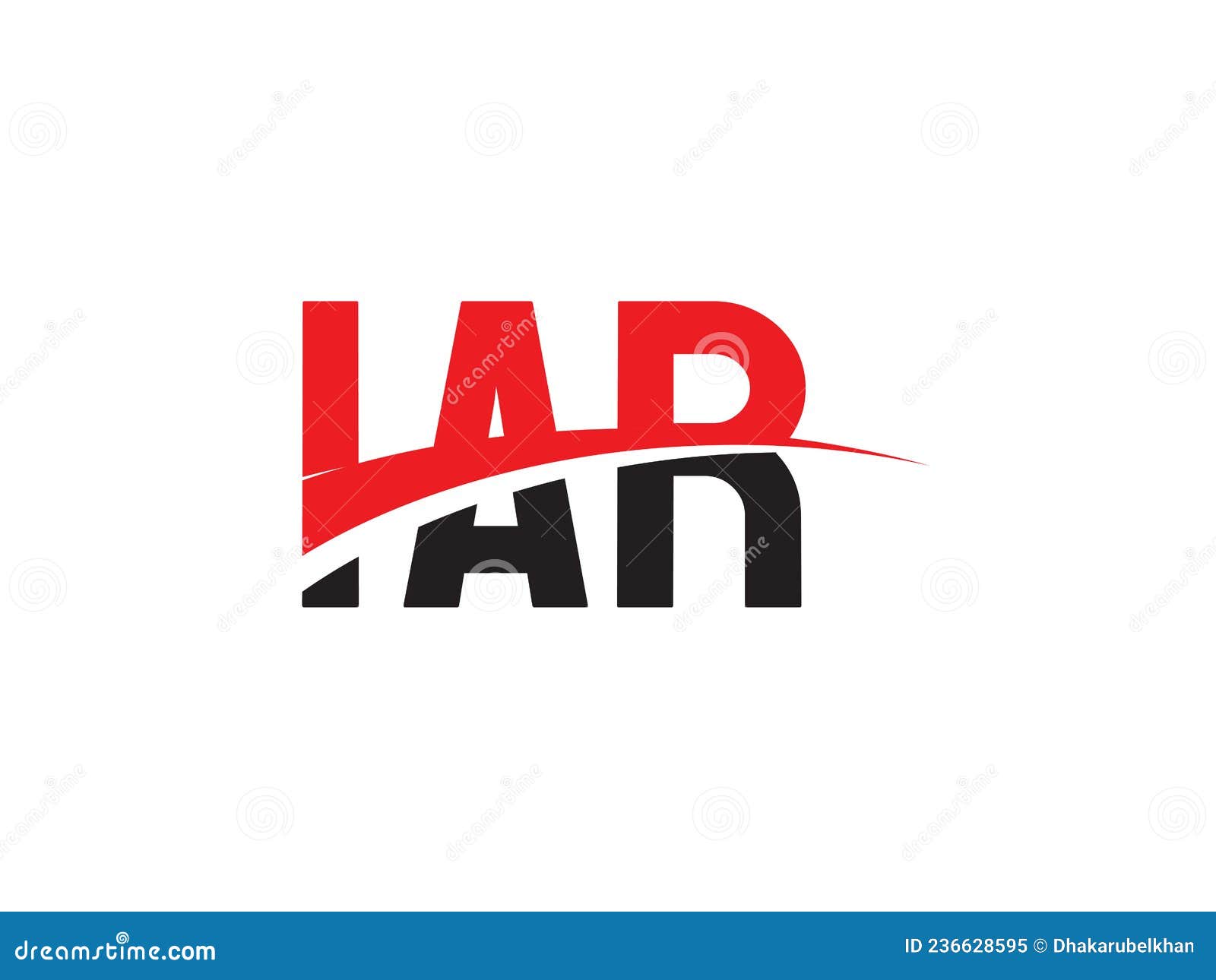 IAR Letter Initial Logo Design Vector Illustration Stock Vector ...