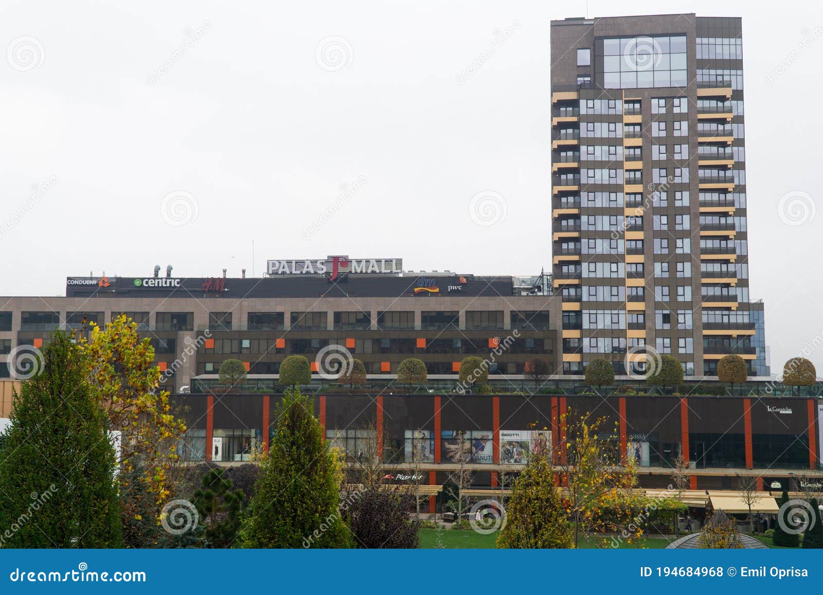 Iasi, Romania - 11.11.2019: the Palas Mall in Iasi, Romania Editorial ...